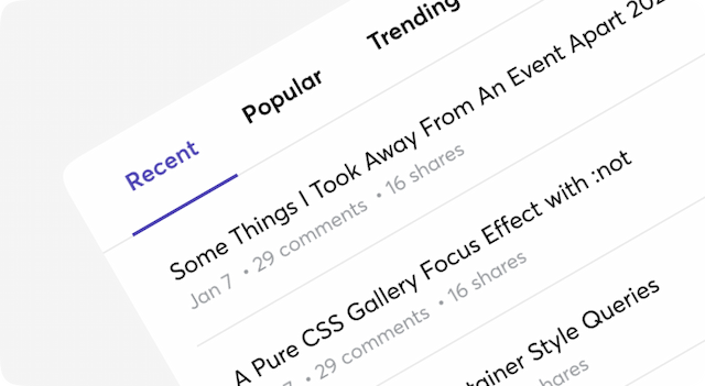 Moon Design System | Components | Tabs